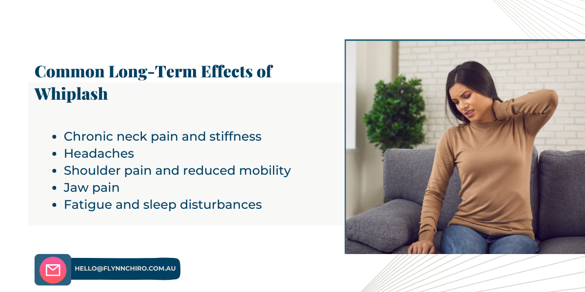 What are the Long Term Effects of Whiplash? A Melbourne Guide